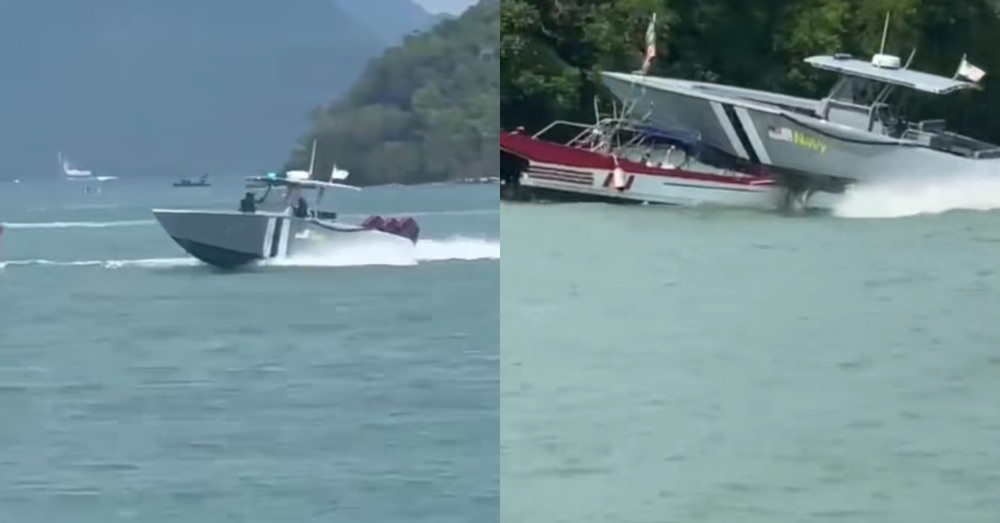 Bot TLDM Hilang Kawalan, Rempuh Bot Pelancong Ketika Latihan LIMA ’25