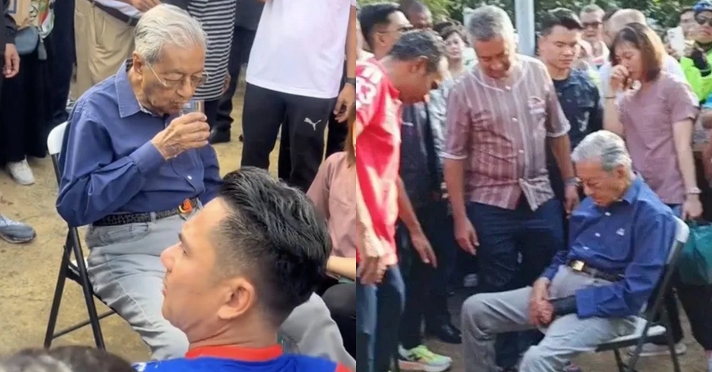 Tun M Keletihan Lepas Kayuh Basikal 9KM Sempena Sambut Kelahiran Ke-100 ...