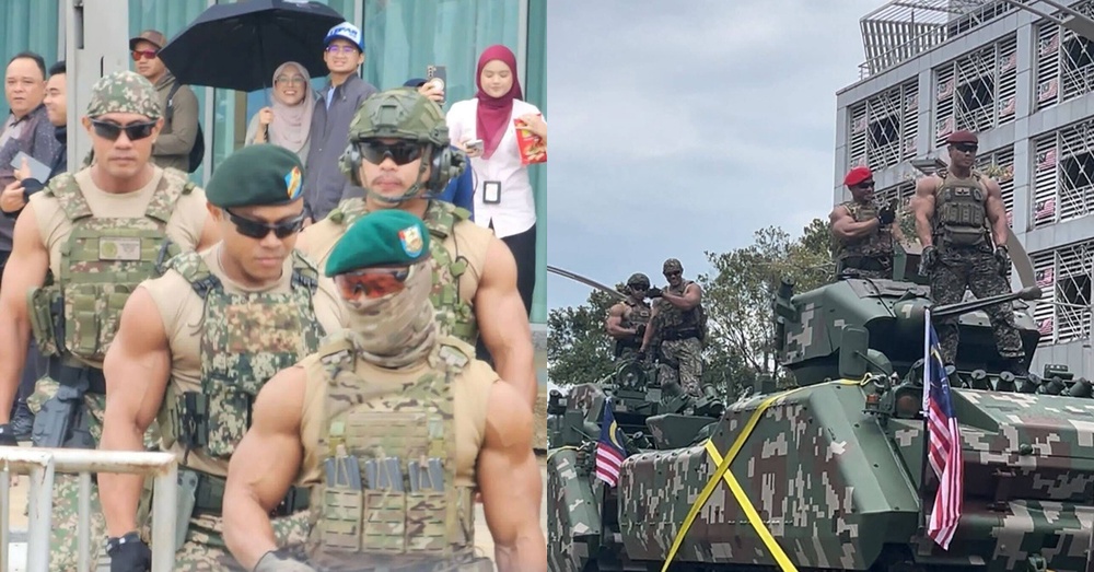Netizen Persoal Abang Askar Tayang Badan ‘Sado’ Di Raptai Hari ...