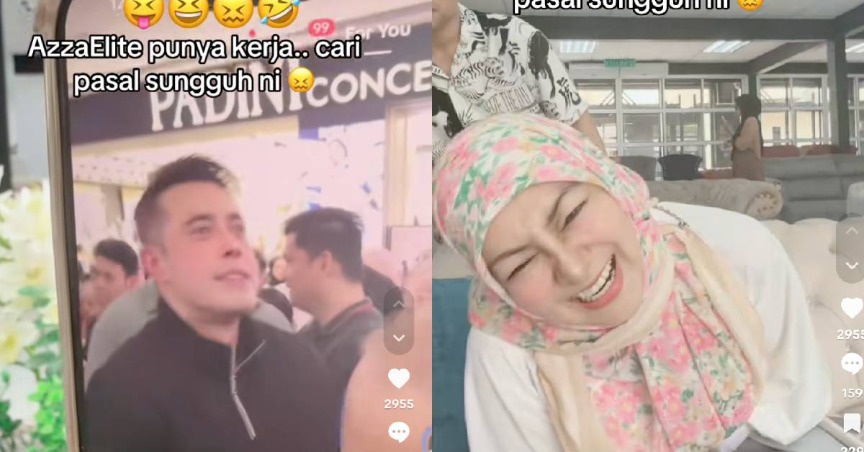 Azza Elite Usik Abby Abadi Dengan Video Zul Ariffin, Reaksi ‘Malu-Malu ...