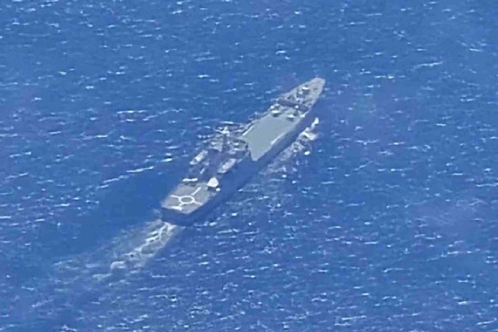 PLA landing ship spotted off northern Taiwan ahead of major military drill