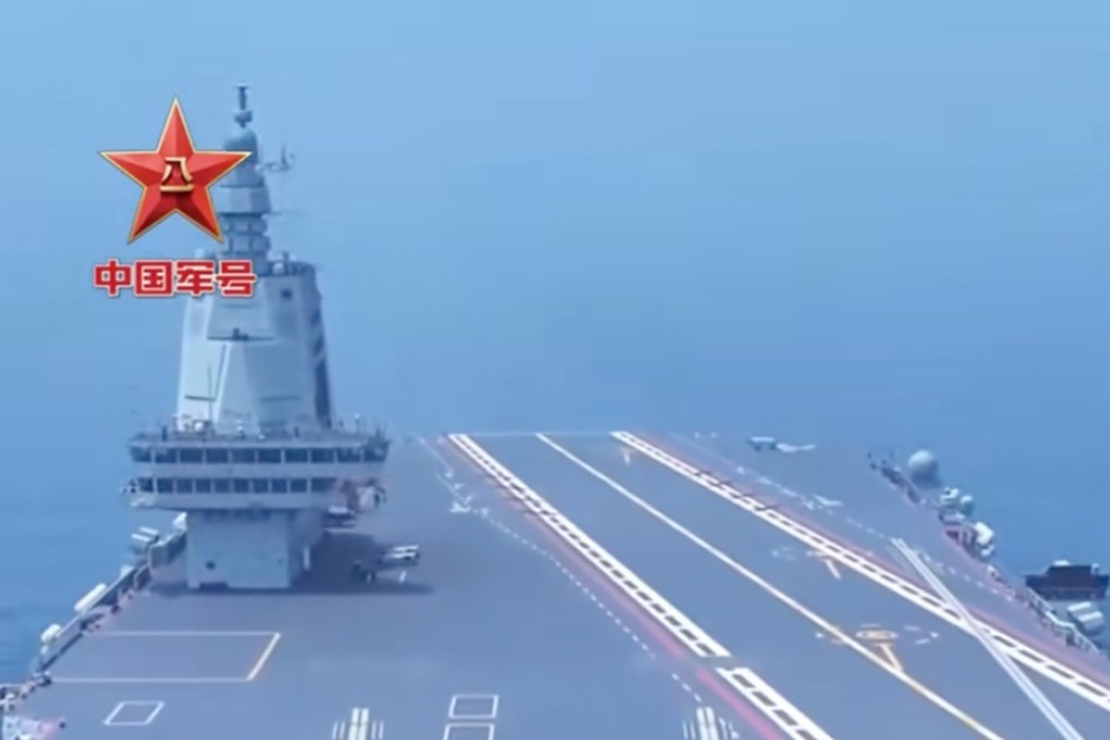 PLA warship the Fujian heads to South China Sea. Is it about to enter ...