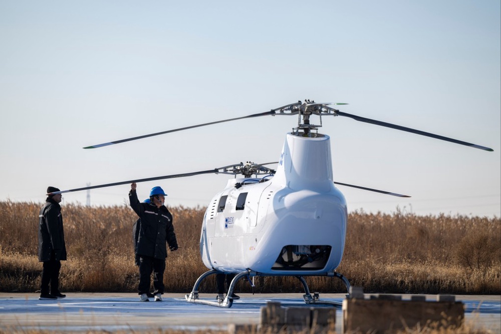 China’s Chinook-style heavy-duty helicopter drone makes debut with test ...