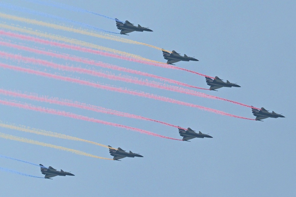 Advanced missiles, stealth drones: China puts new PLA weapons in ...