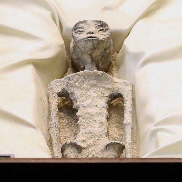 Purported ‘alien’ bodies shown at UFO hearing in Mexico