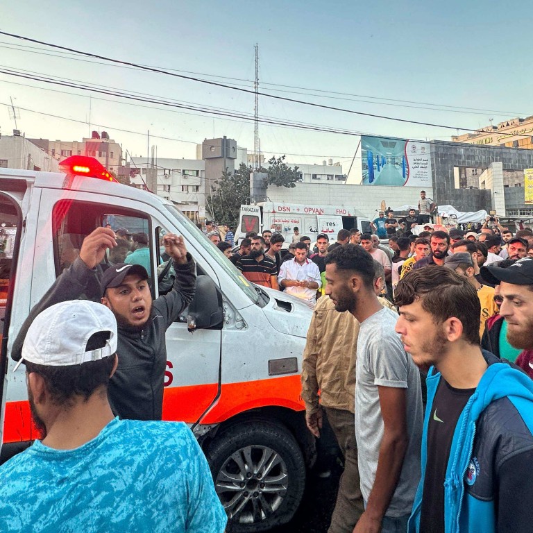 Israel strikes ambulance in Gaza City, many reported killed