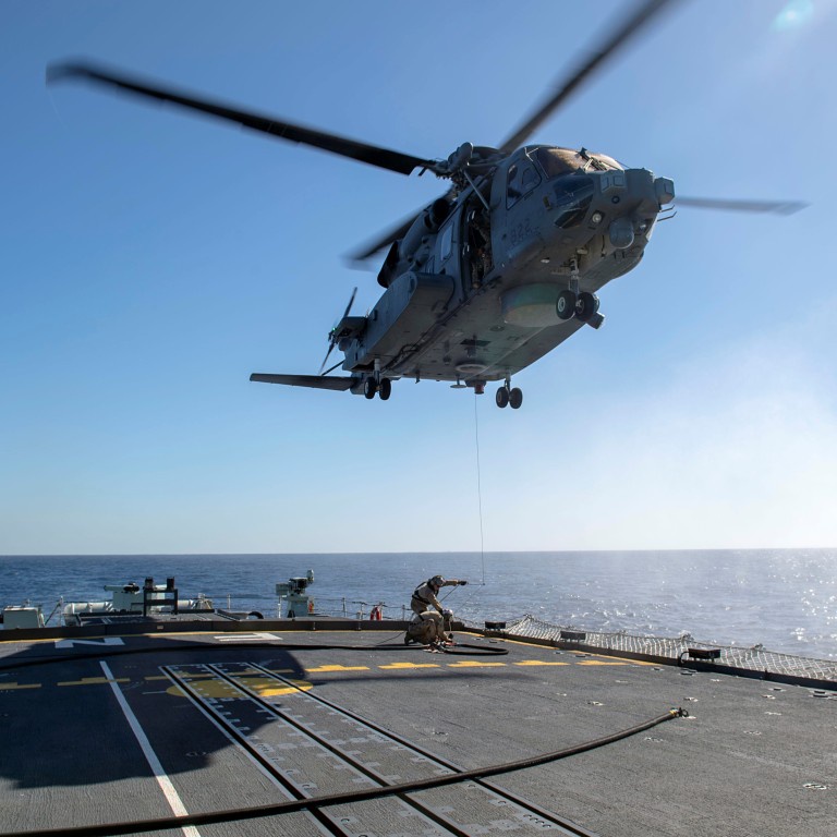 Chinese warplane fired flares at Canadian chopper over South China Sea