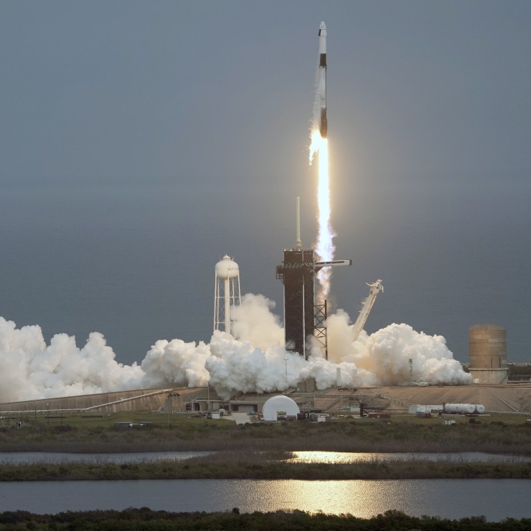 Crew with first astronaut from Turkey launched on commercial flight to ...