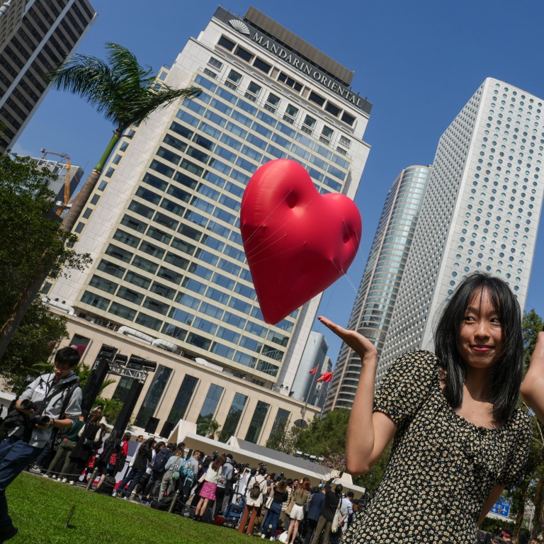 Hong Kong’s ‘Chubby Hearts’ will go on… as 12-metre art piece returns ...