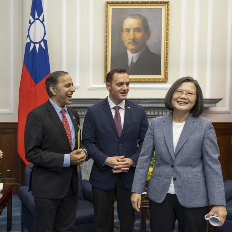 US congressional delegation starts Taiwan visit amid heightened cross ...