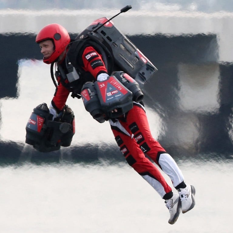 Dubai hosts first jet suit race for ‘Iron Man’ pilots