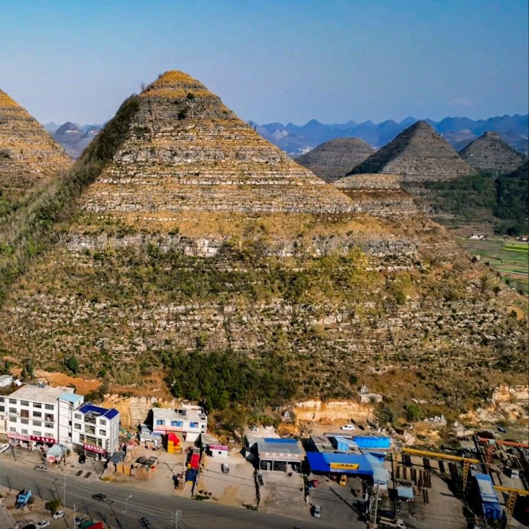 Ancient mystery: netizens captivated by pyramid formations in southern ...