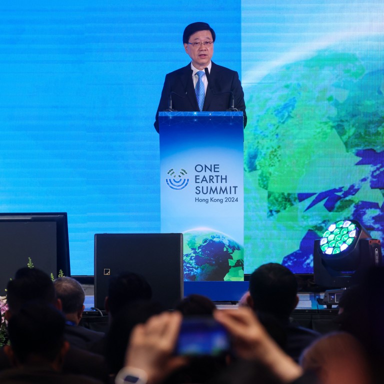 One Earth Summit: Hong Kong aims to be among first to align with global ...