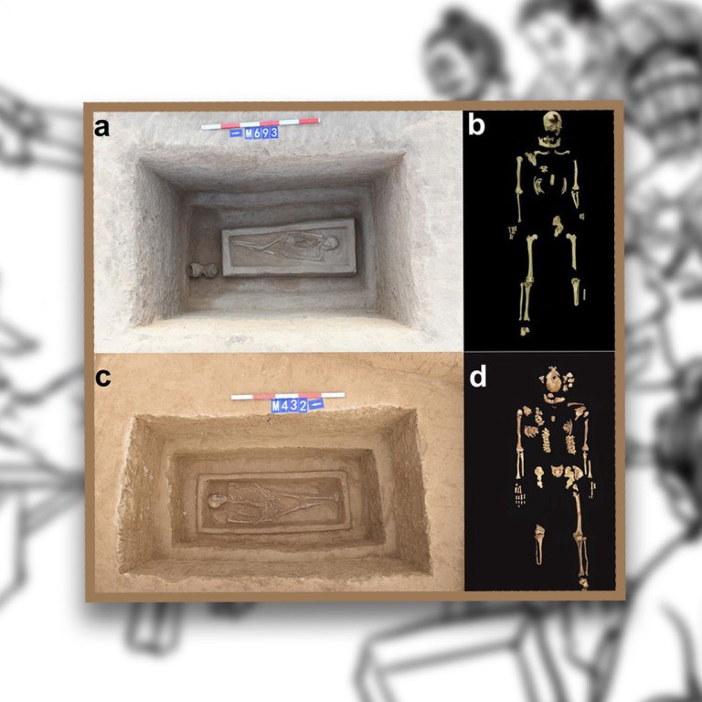 Chinas 2500 Year Old Skeletons With Legs Chopped Off May Be Elites