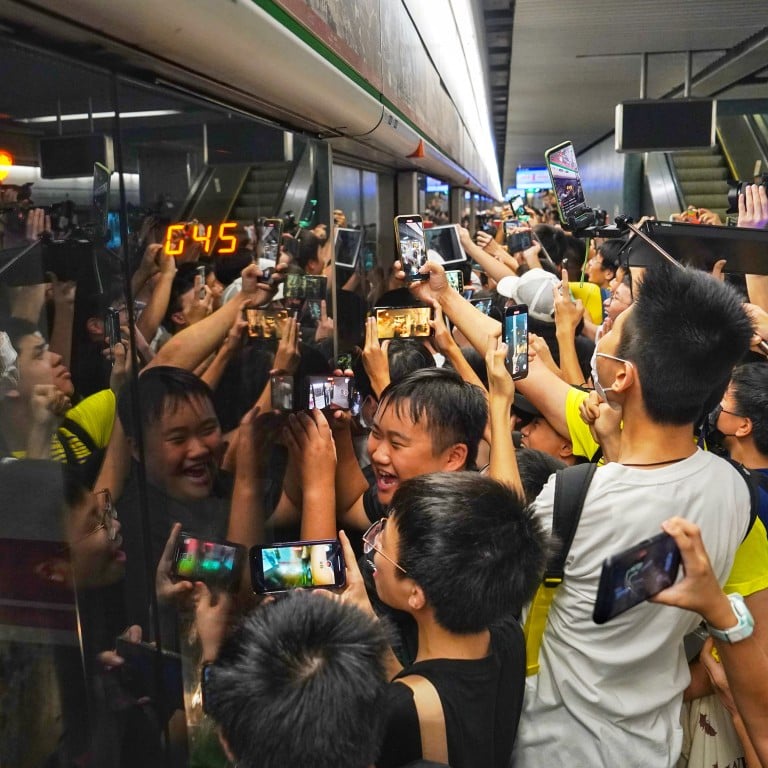 Hong Kong’s MTR Corp celebrates 45th anniversary by launching train in ...