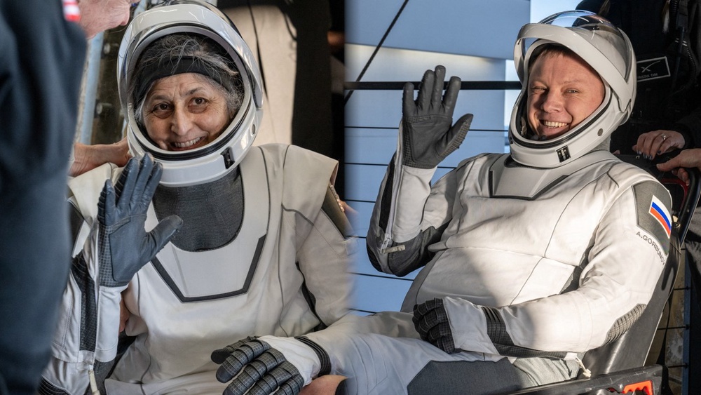 Nasa astronauts back on Earth after 9 months stuck in space