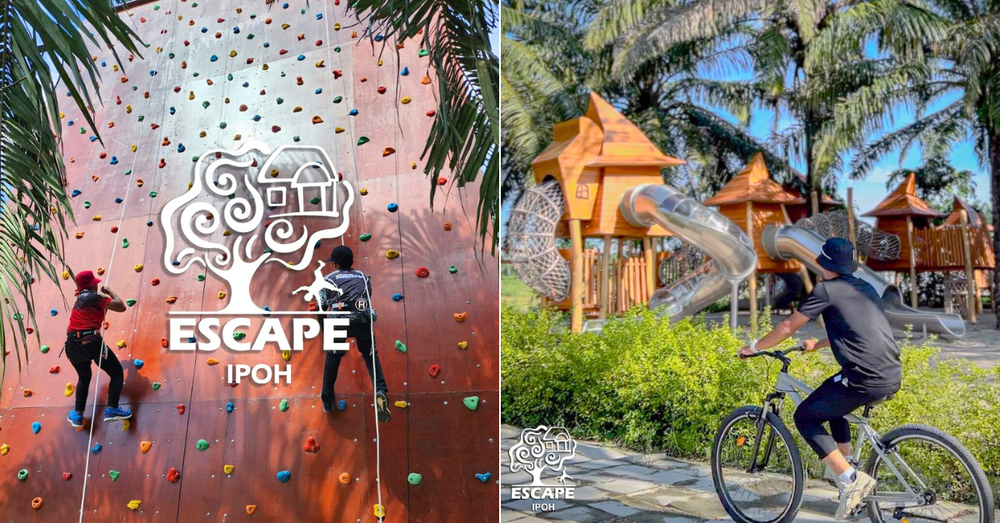 HUGE New Adventure Theme Park, ESCAPE Ipoh Set To Open In April 2024