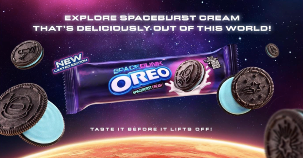 OREO Unveils First Space Dunk-Themed Cookie! Have Fun Dunking Into The ...