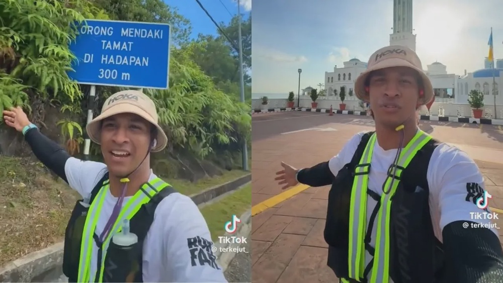 Lelaki Ini Rai Ulang Tahun Dengan Larian 81KM Keliling Pulau Pinang