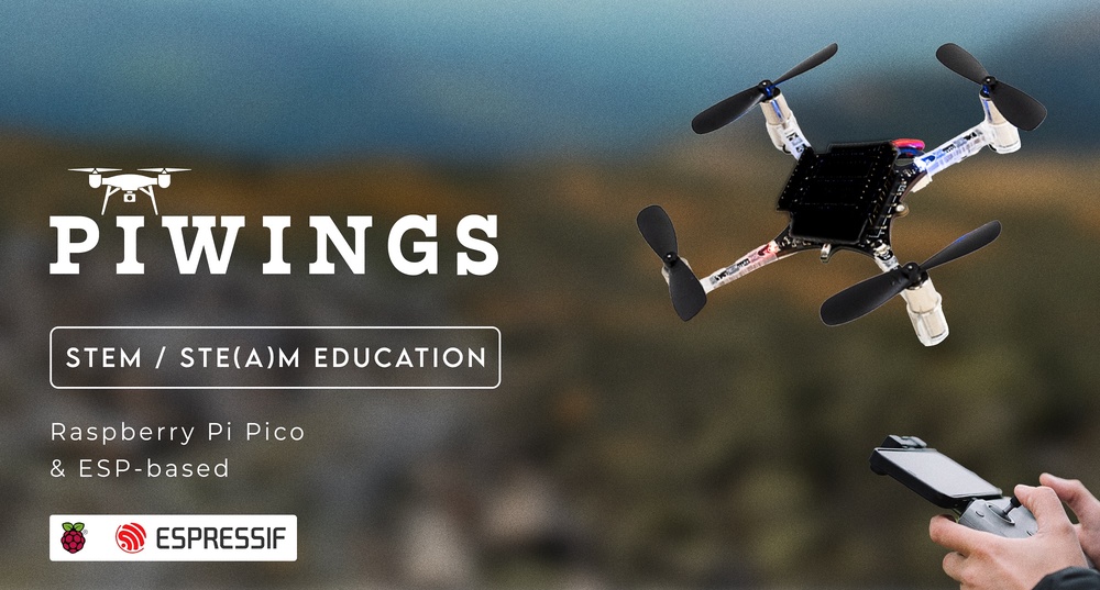 PiWings 2.0 Kickstarter flies in with Raspberry Pi Pico and ESP32 PiWings 2.0 Kickstarter flies in with Raspberry Pi Pico and ESP32