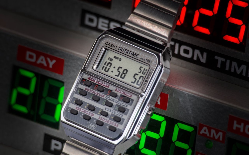 Go Back to the Future with Marty McFly’s calculator watch, marking the ...