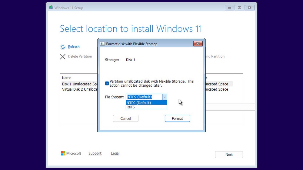 New Windows file system option supports up to 35 petabyte volumes ...