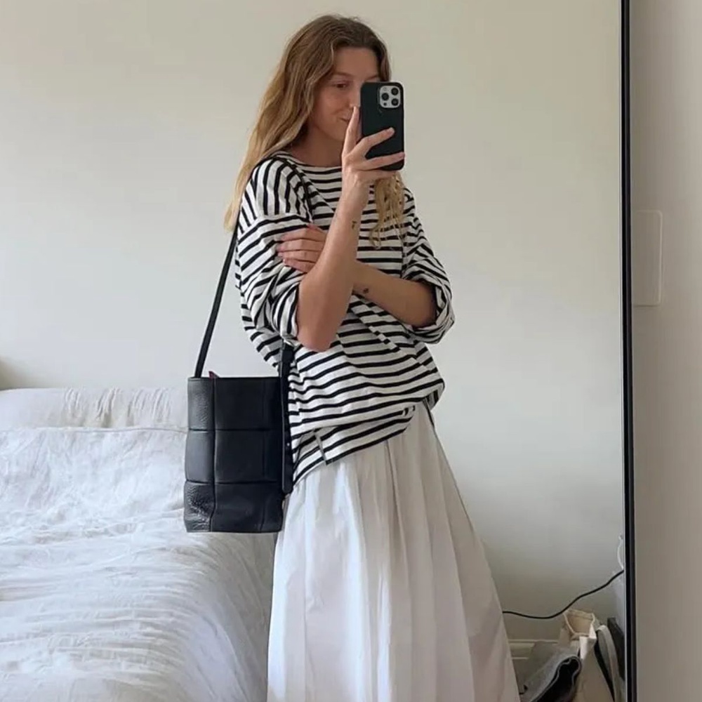 6 Incredibly Chic Cotton-Poplin Skirt Outfits I’ll Be Wearing Instead ...