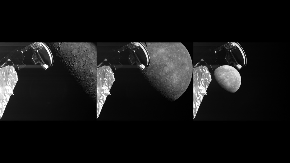 European probe captures stunning up-close views of planet Mercury ...