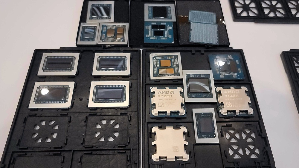 Here's all the silicon AMD launched at CES 2025 - family die photos of ...