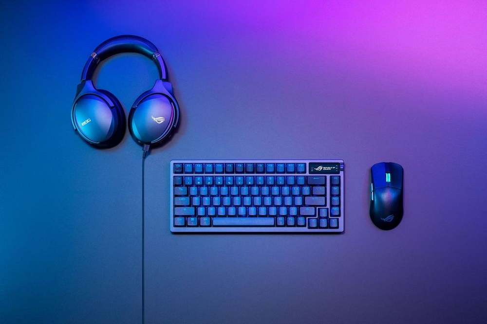 Round out your gaming rig with ASUS ROG mice, keyboards, headphones and ...