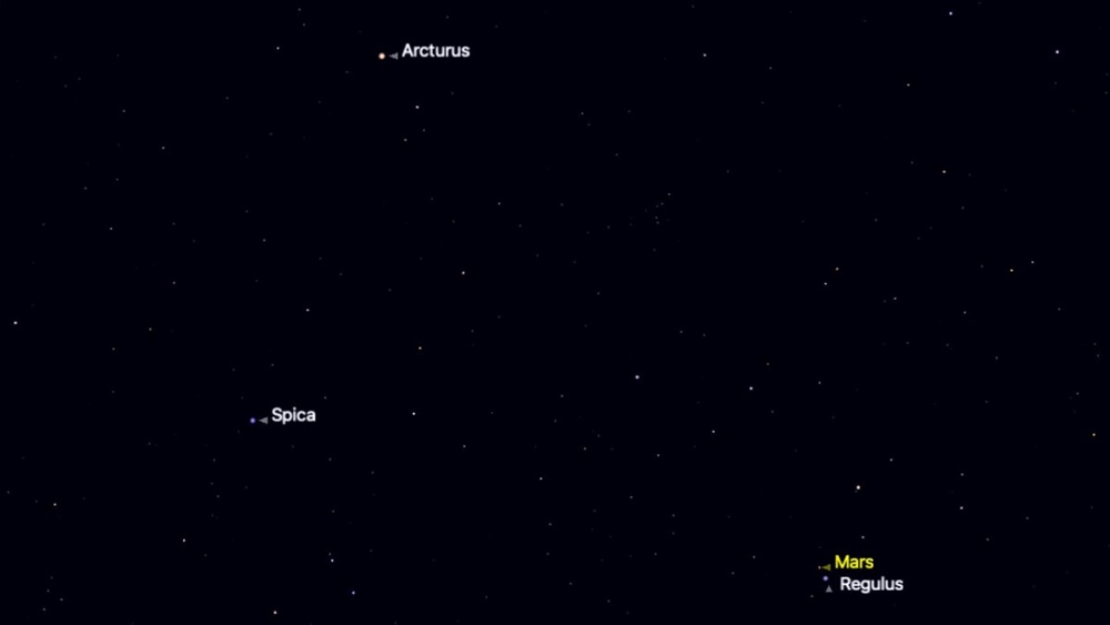 Mars joins the Spring Triangle this week: Here’s when and how to see it