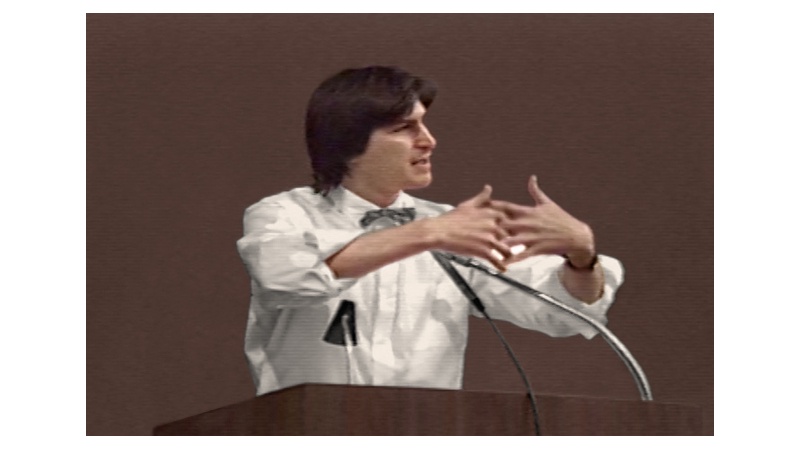 Watch Steve Jobs give a keynote at the 1983 International Design ...