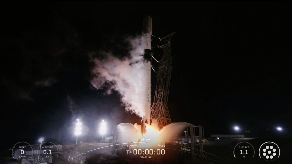 SpaceX launches 24 Starlink satellites to orbit from California on ...