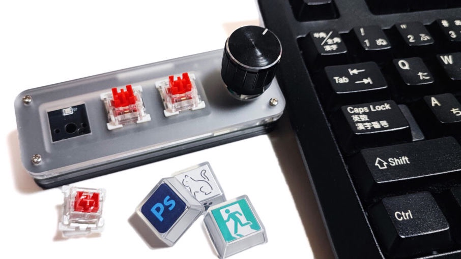 XYZA Tiny Keyboard Custom 2.0 launched — offers three customizable keys plus a dial