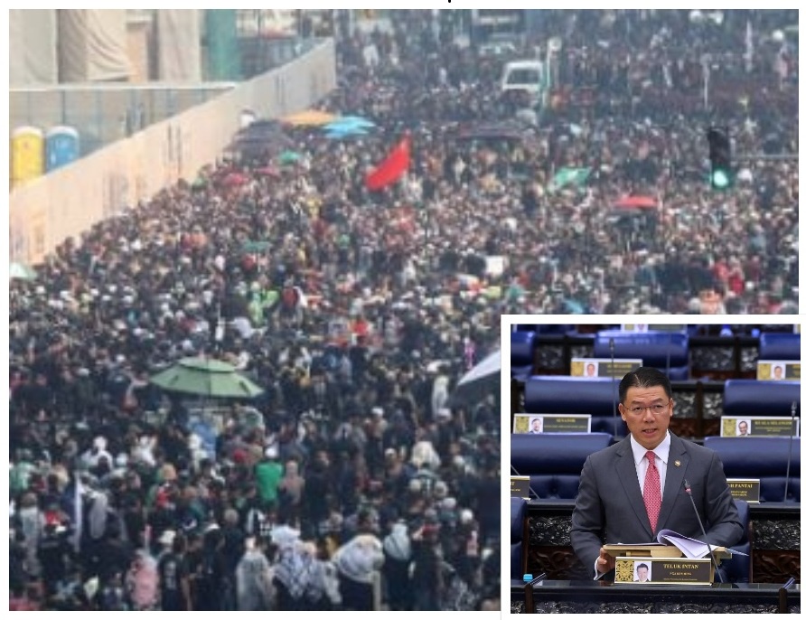 20 Tonnes of Trash? Nga Accidentally Proves Turun Anwar Crowd Was Massive