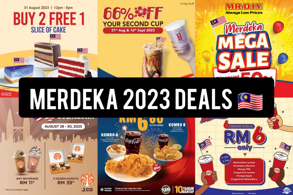 Merdeka 2023: Enjoy These 45+ Amazing Deals! #MalaysiaKita