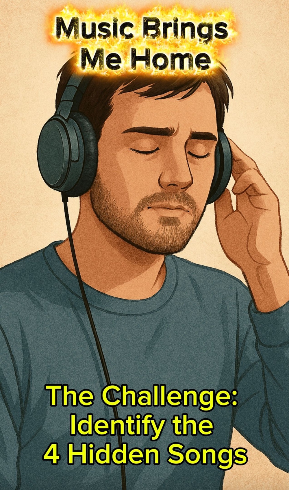 Music Brings Me Home – The Challenge: Identify the 4 Hidden Songs