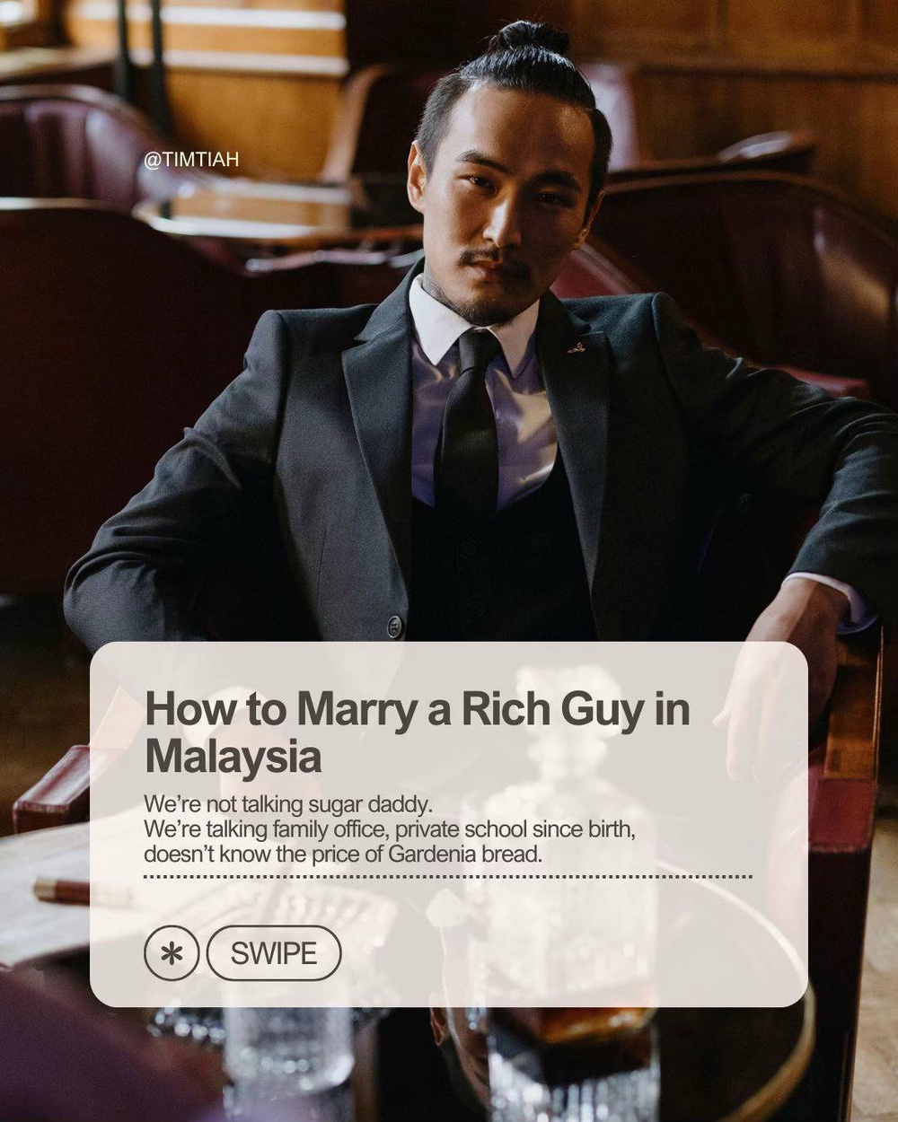How to marry a rich guy in Malaysia