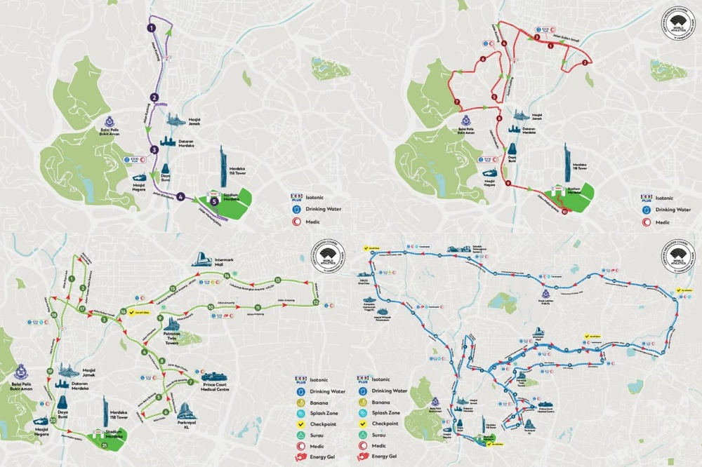 Kuala Lumpur Standard Chartered Marathon (KLSCM) – Route & Race Guide