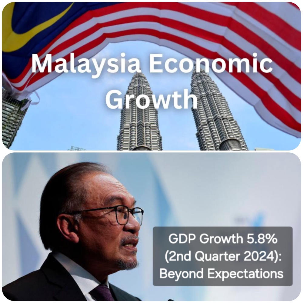 Malaysia's Economic Triumph: 5.8% GDP Growth in Q2 2024 Exceeds All Expectations
