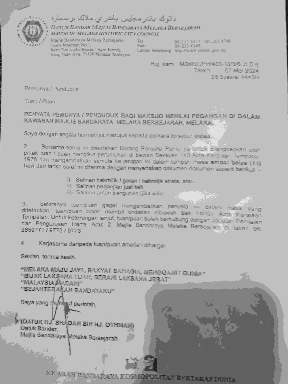 Scam alert: Beware of scammers posing as local municipal councils and ...