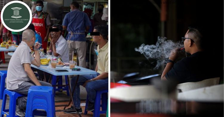 Saw someone smoking or vaping at eateries & other designated non ...