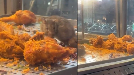 The Rat That Came for Fried Chicken for Christmas.