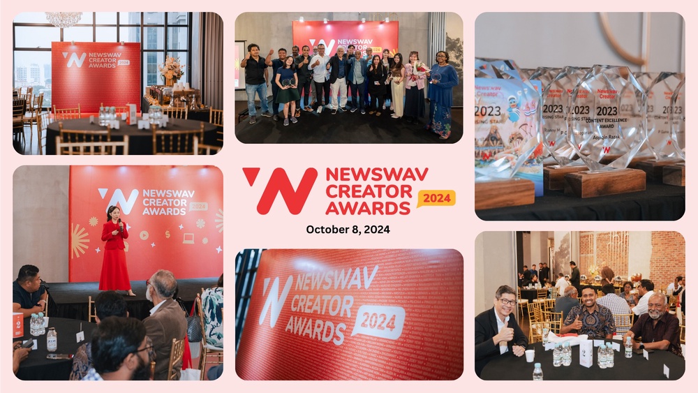 Newswav Creator Awards 2024: A Night of Celebration and Inspiration! 🎉