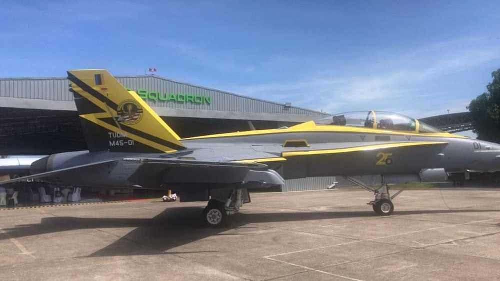 RMAF FA18D Hornet 25th Anniversary