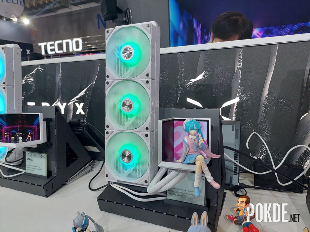 [COMPUTEX 2025] Is TRYX’s STAGE AIO Cooler The Best-Looking AIO Today?