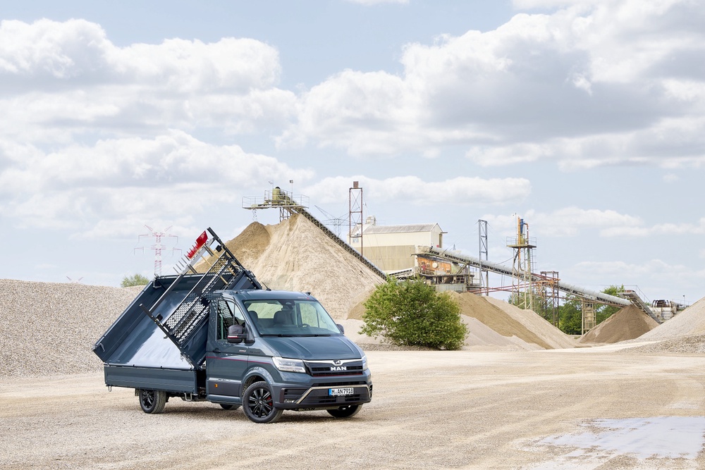 MAN Expands TGE Lineup with Tipper and Semi-Trailer Variants