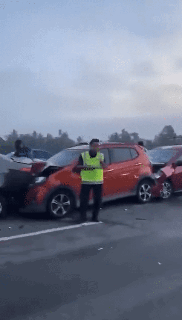 14 Vehicles Crash Into Each Other In Penang, Results In Massive Traffic ...