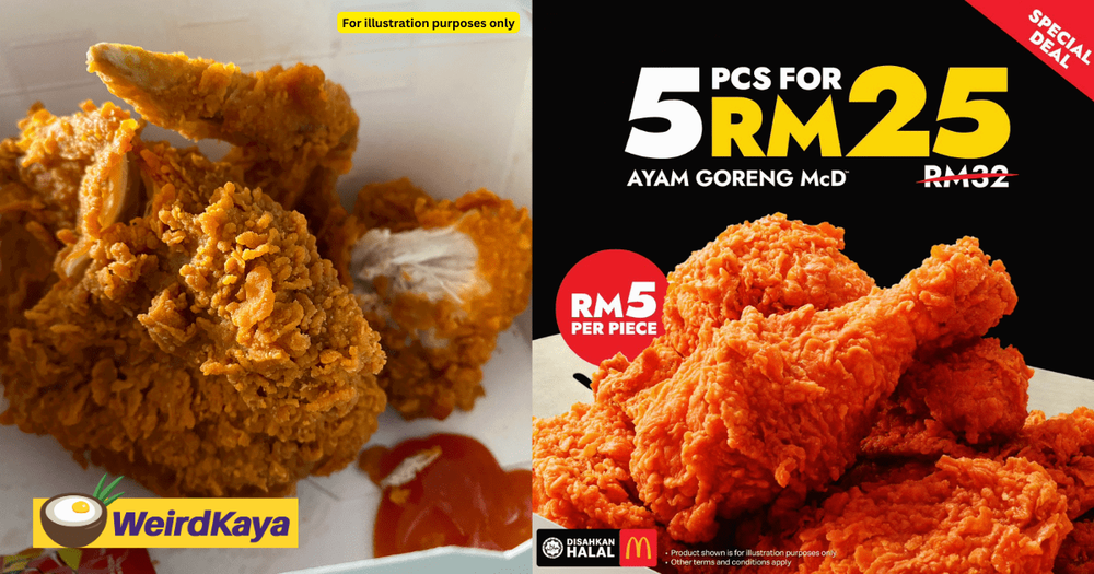 After Ayam Goreng Set Discount, McDonald’s M’sia Lowers 5-Piece Fried ...