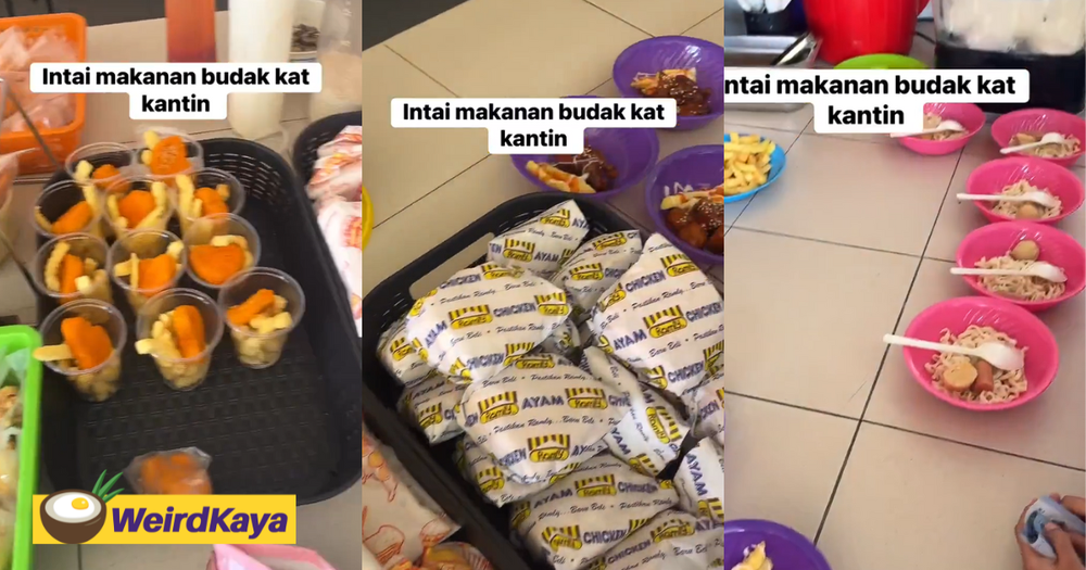 ‘Canteen Or Fast Food Stall?’ – M’sian Parents Call Out School For ...